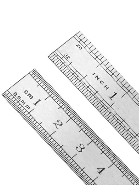 Stainless Steel Ruler, 6 Inch | ShaGha